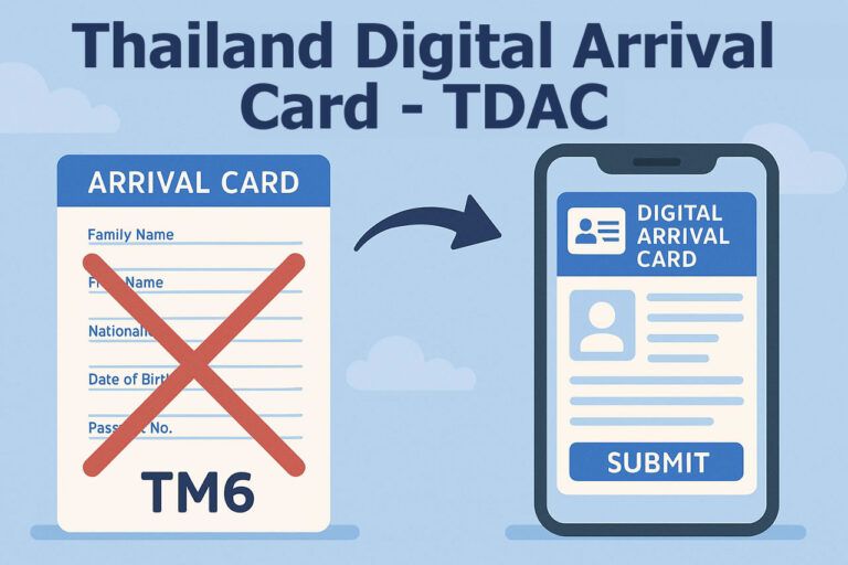 Thailand Digital Arrival Card (TDAC) - Thrive in Thailand