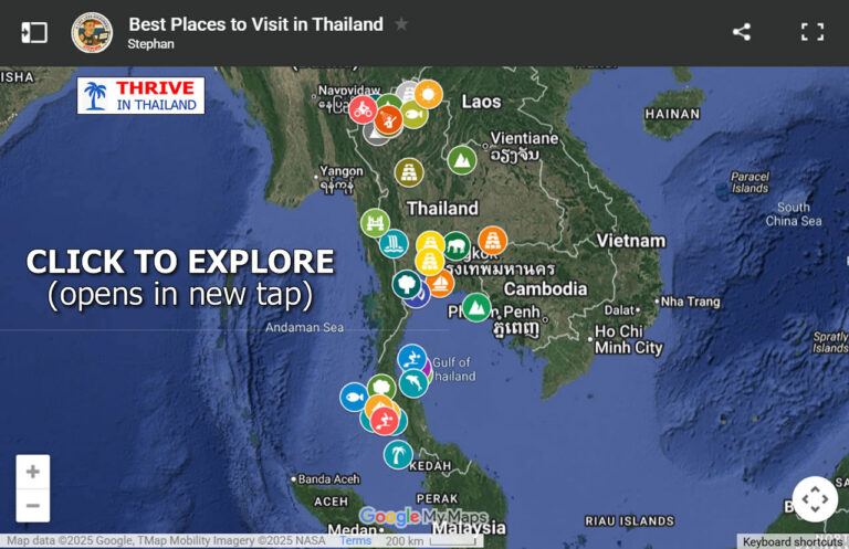 Best Places to Visit in Thailand (2025) - Thrive in Thailand